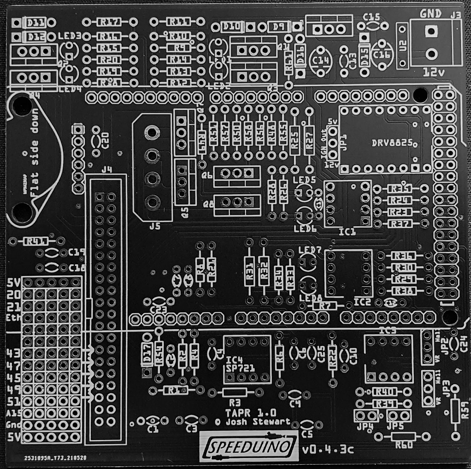 Speeduino V0 4 3c Pcb Diy Efi